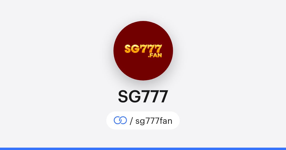 SG777 (/sg777fan) · solo.to