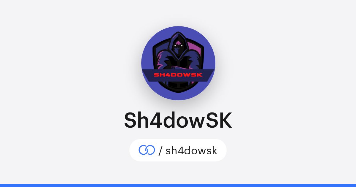Sh4dowSK · solo.to