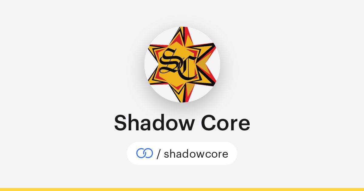 Shadow Core (/shadowcore) · solo.to