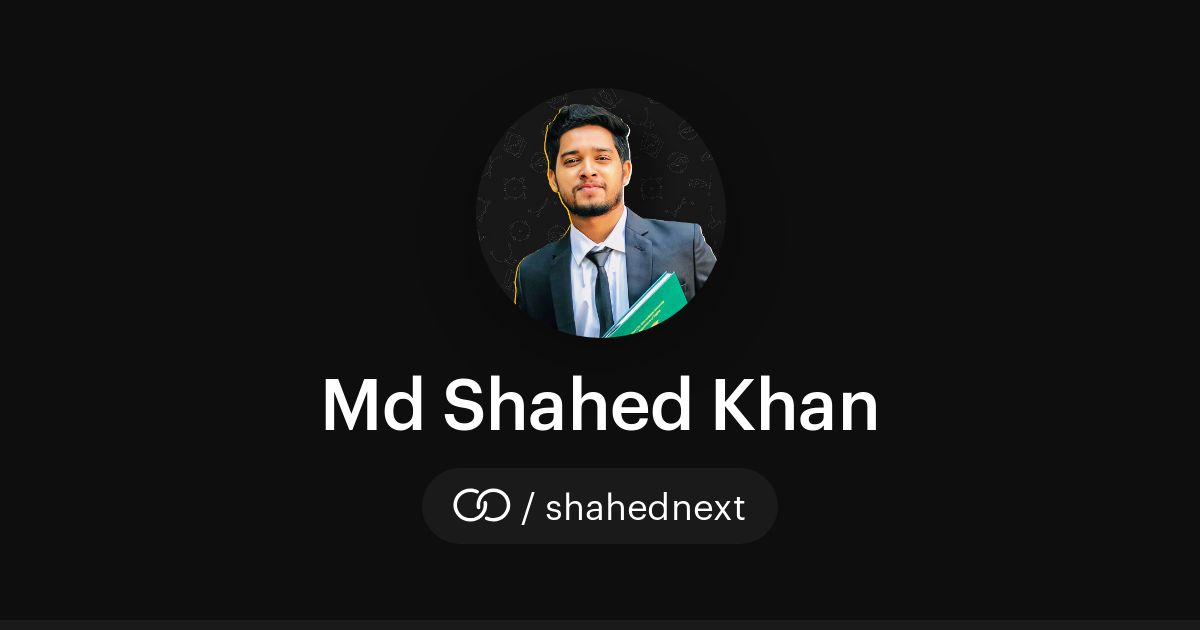 Md Shahed Khan (/shahednext) · solo.to