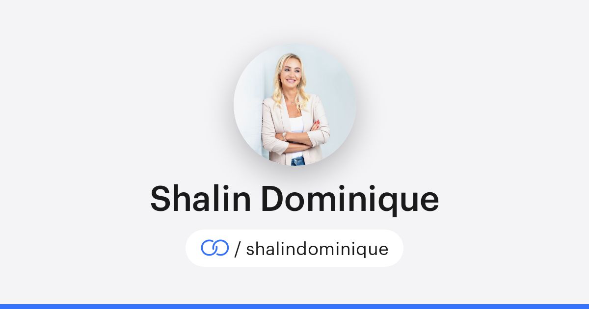 Shalin Dominique (/shalindominique) · solo.to