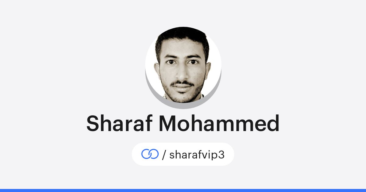 Sharaf Mohammed (/sharafvip3) · solo.to