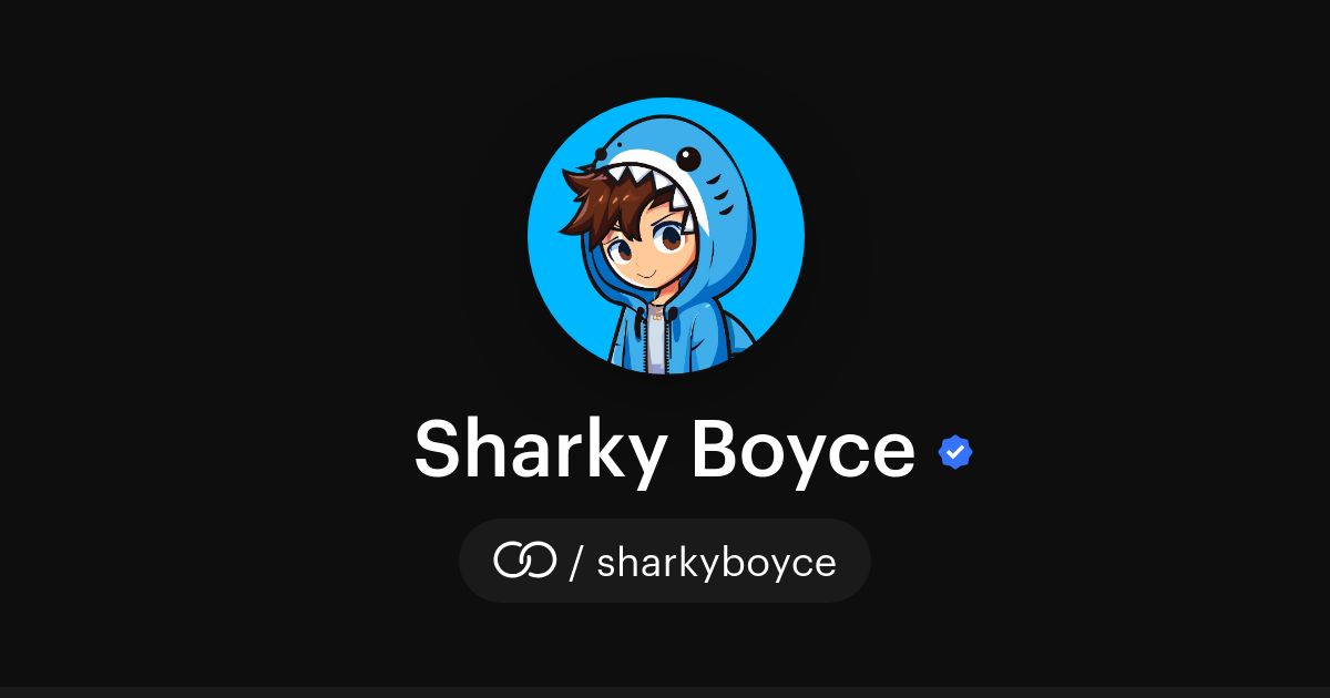 Sharky Boyce (/sharkyboyce) · solo.to