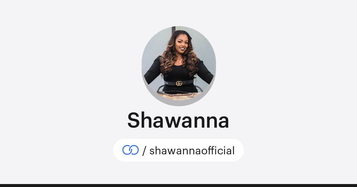 Shawanna (/shawannaofficial) · solo.to