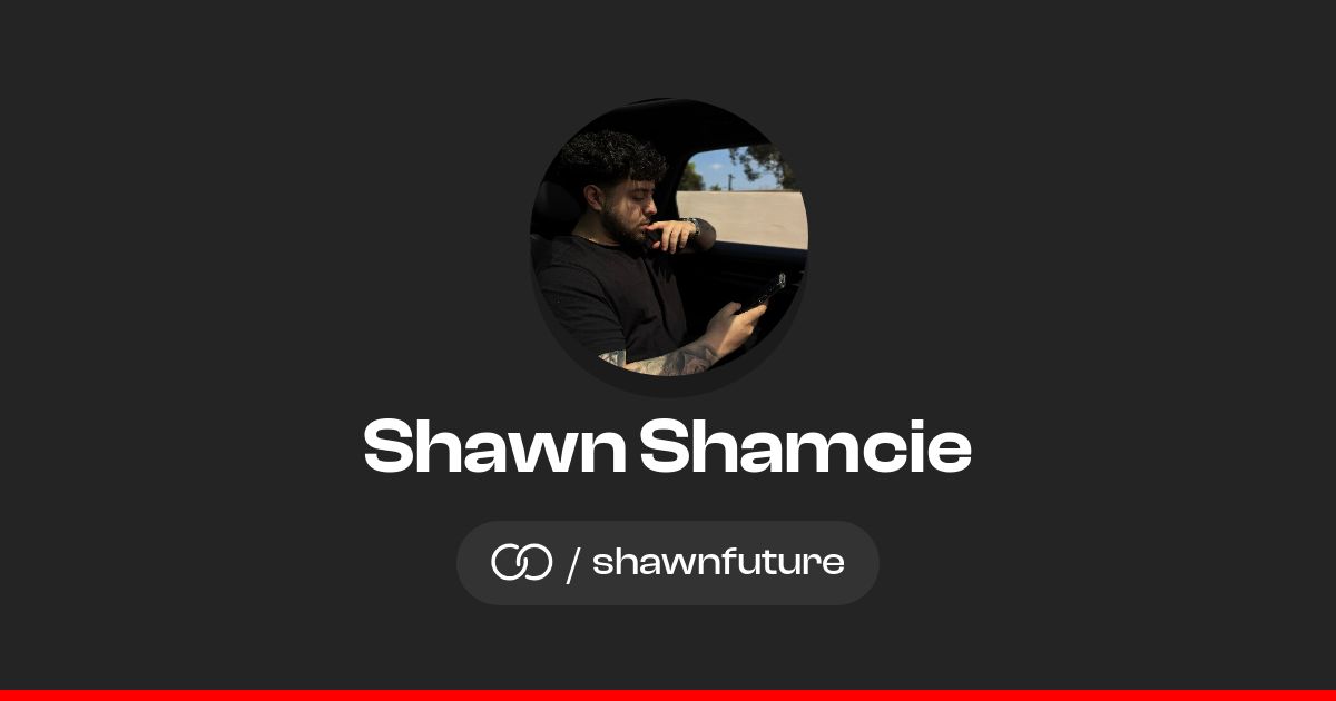Shawn Shamcie (/shawnfuture) · solo.to