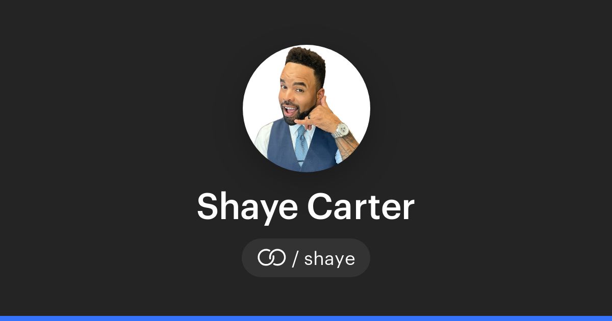 Shaye Carter (/shaye) · solo.to