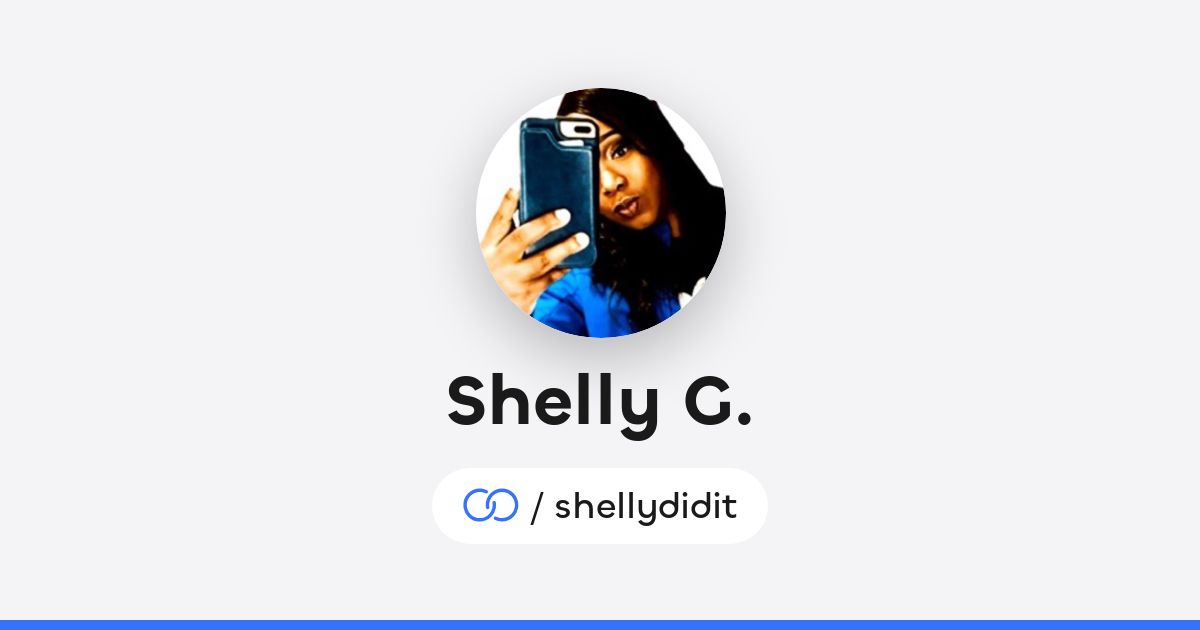 Shelly G. (/shellydidit) · solo.to