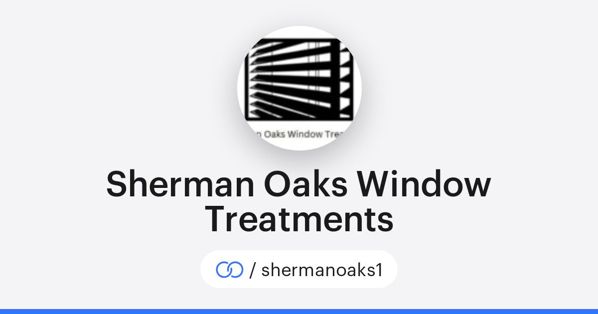 Sherman Oaks Window Treatments (/shermanoaks1) · solo.to