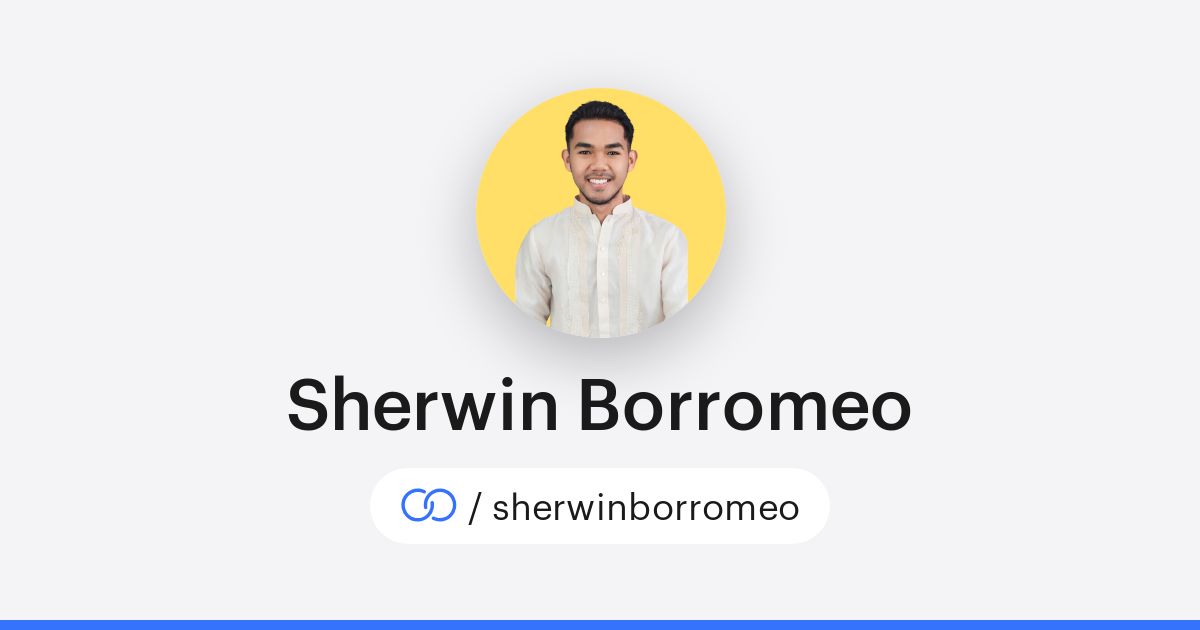 Sherwin Borromeo (/sherwinborromeo) · solo.to