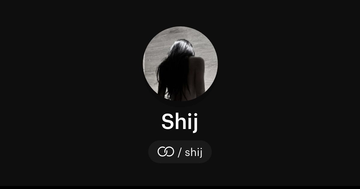 Shij · solo.to