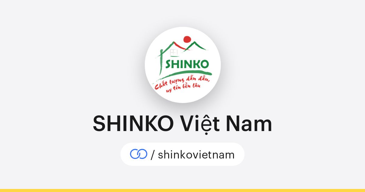 SHINKO Việt Nam (/shinkovietnam) · solo.to