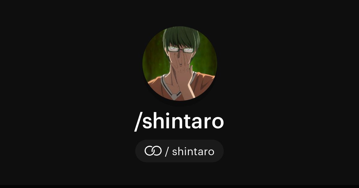 /shintaro · solo.to