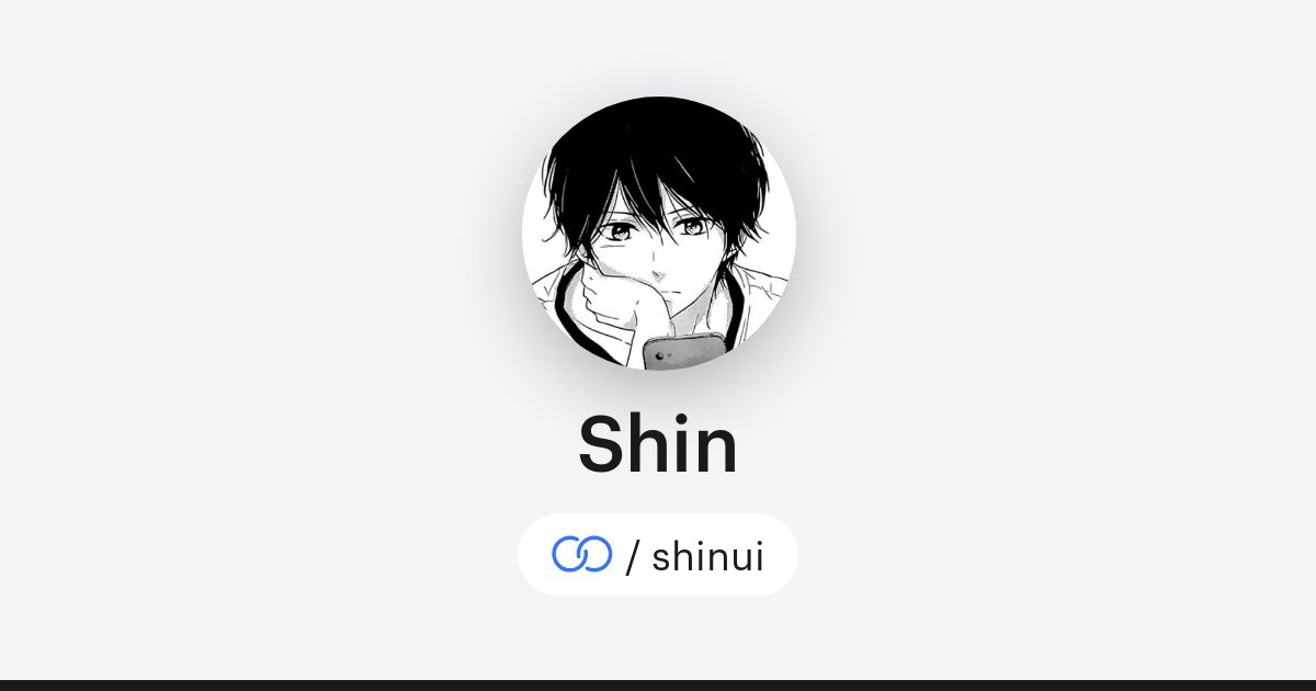 Shin (/shinui) · solo.to