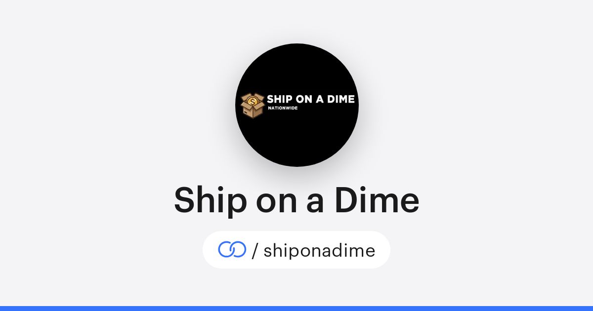 Ship On A Dime shiponadime Solo to