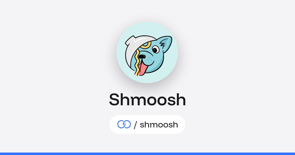 Shmoosh · solo.to