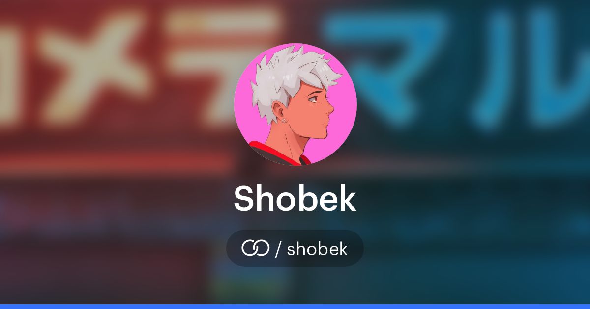 Shobek · solo.to