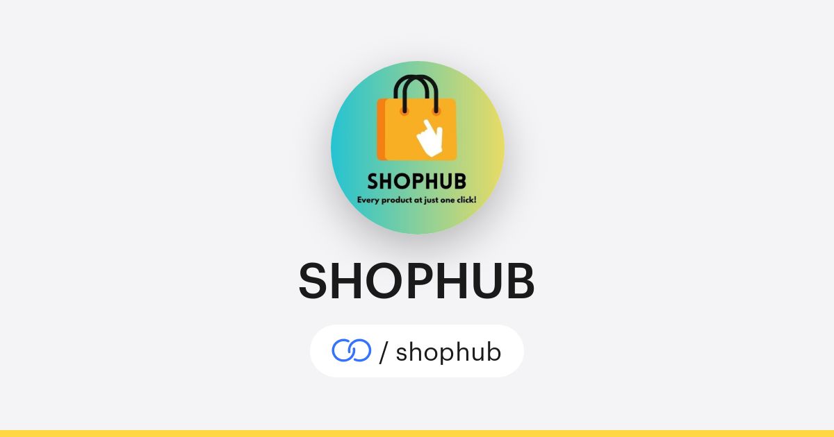 SHOPHUB · solo.to