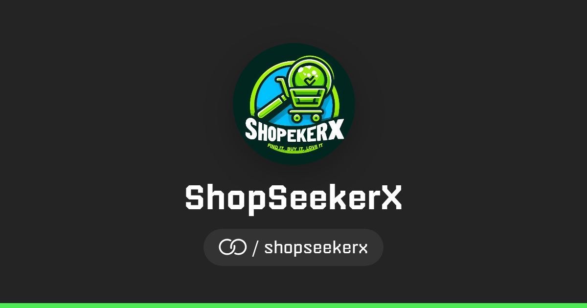 ShopSeekerX · solo.to