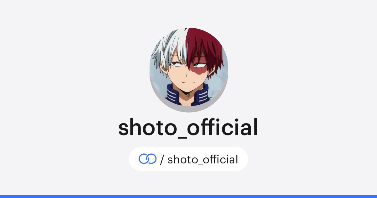 shoto_official · solo.to