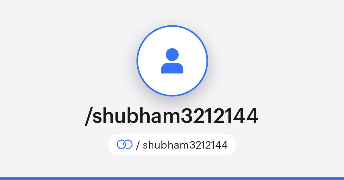 /shubham3212144 · solo.to