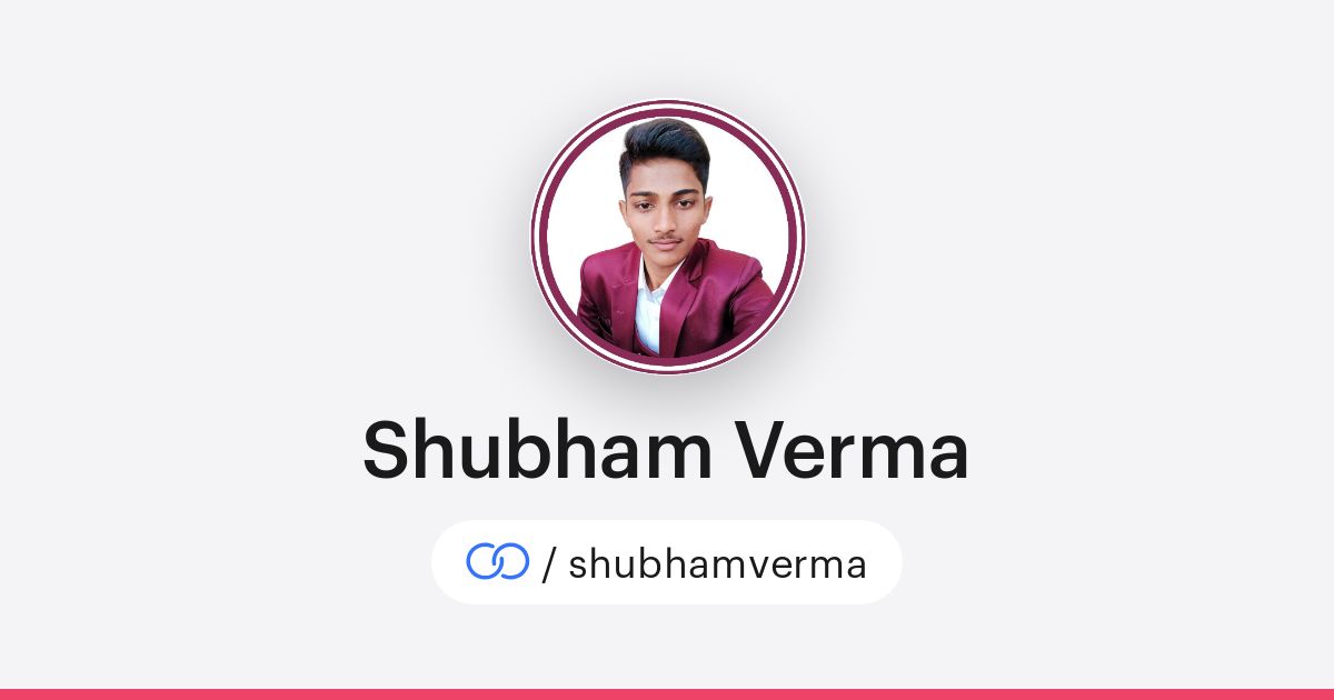 Shubham Verma (/shubhamverma) · solo.to