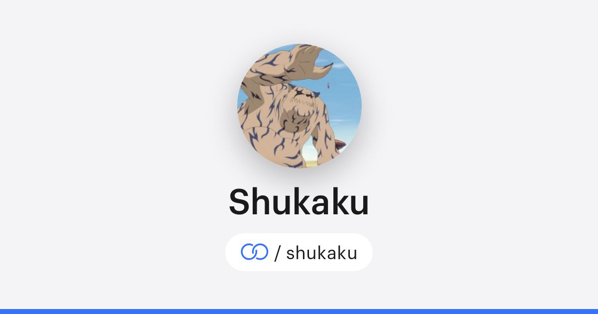 Shukaku · solo.to