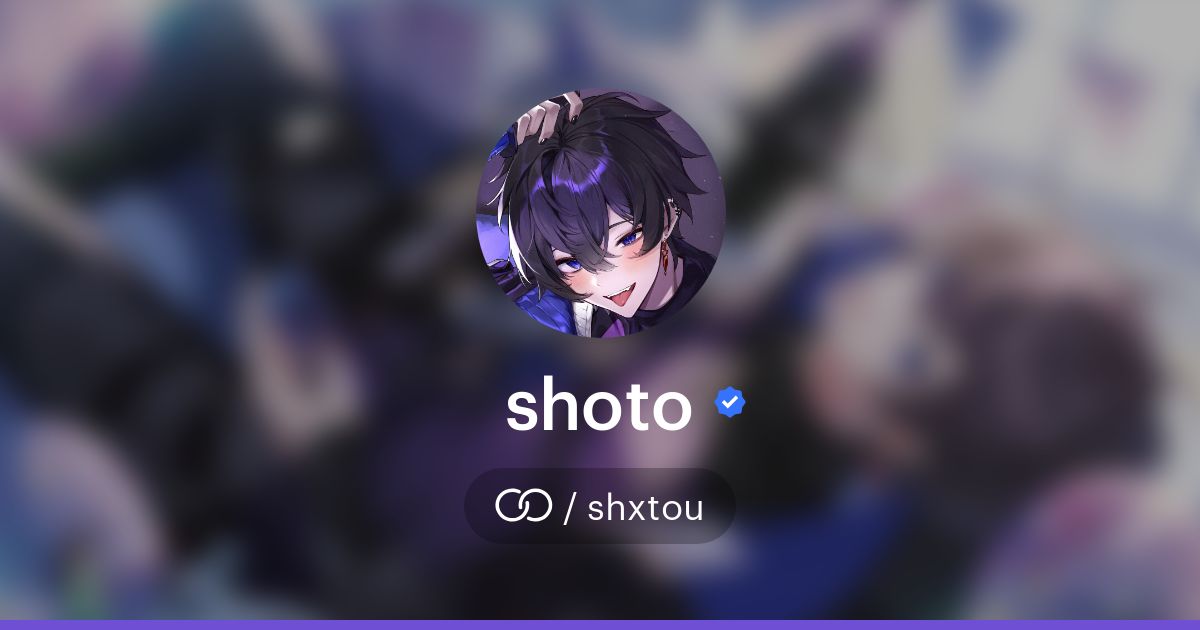shoto (/shxtou) · solo.to