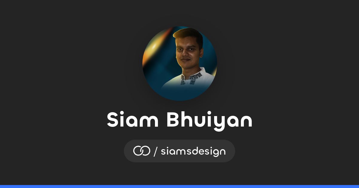 Siam Bhuiyan (/siamsdesign) · solo.to