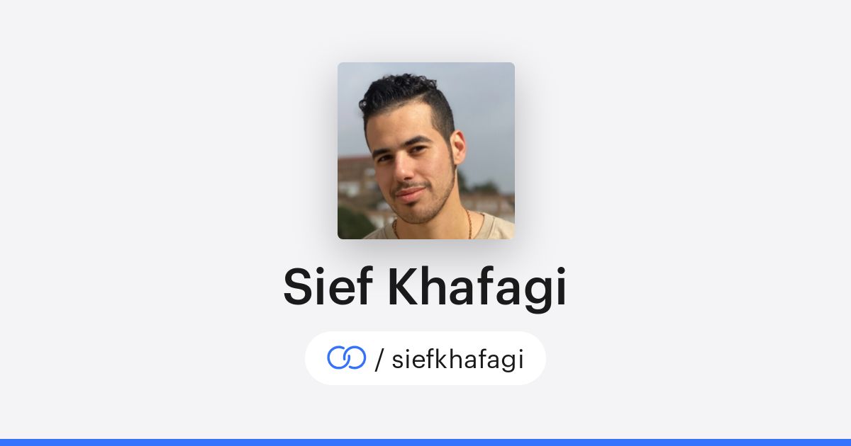 Sief Khafagi (/siefkhafagi) · solo.to