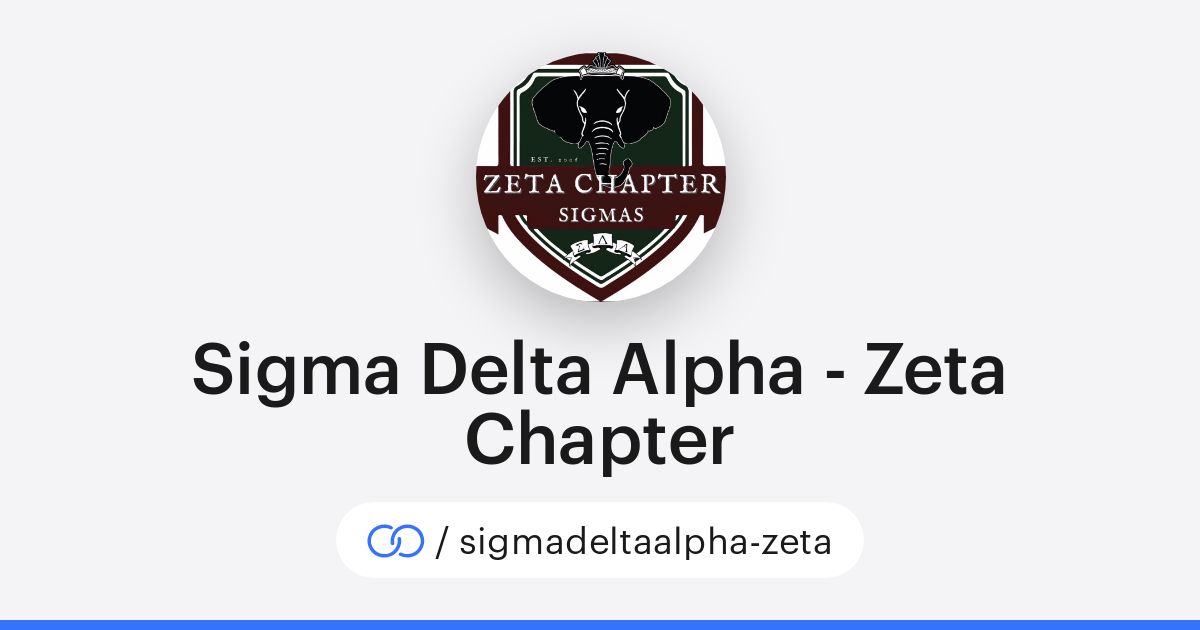 Sigma Delta Alpha - Zeta Chapter (/sigmadeltaalpha-zeta) · solo.to
