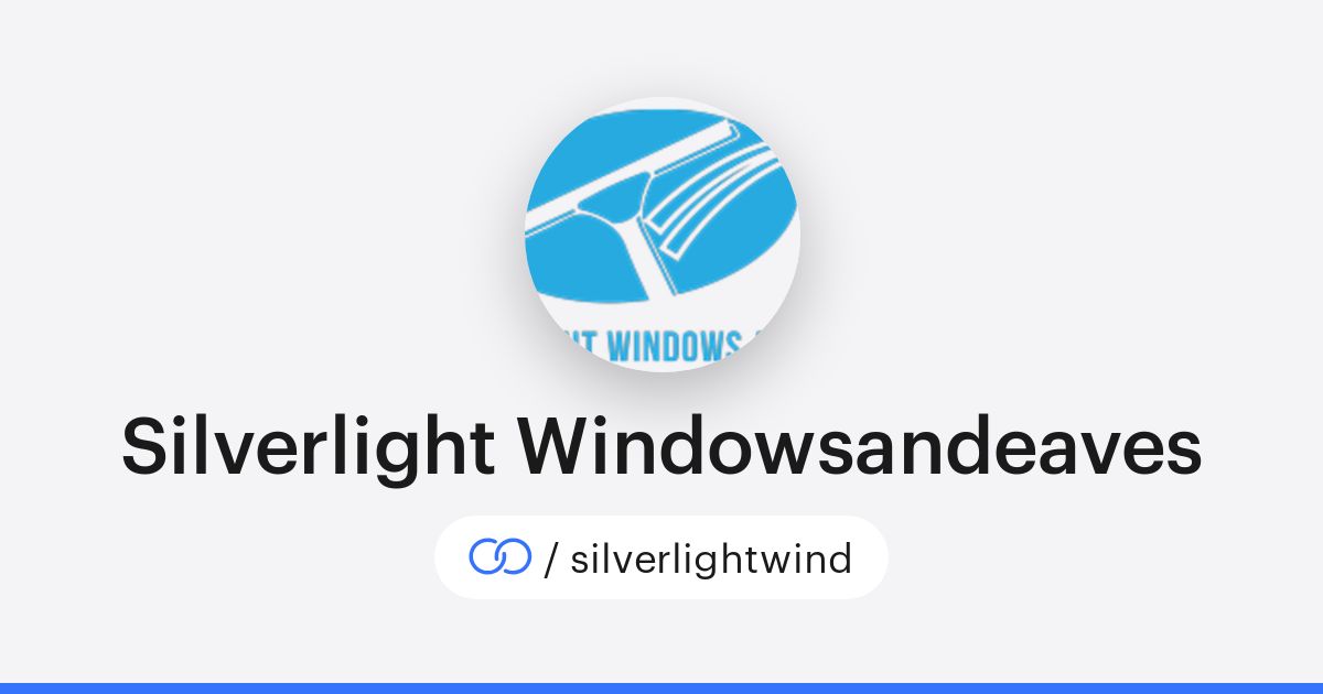 Silverlight Windowsandeaves (/silverlightwind) · solo.to