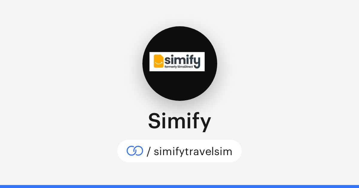 Simify (/simifytravelsim) · solo.to