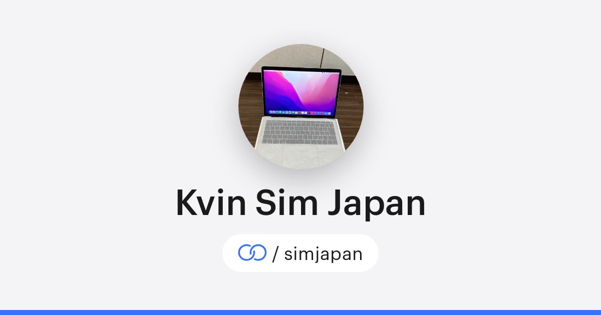 Kvin Sim Japan (/simjapan) · solo.to