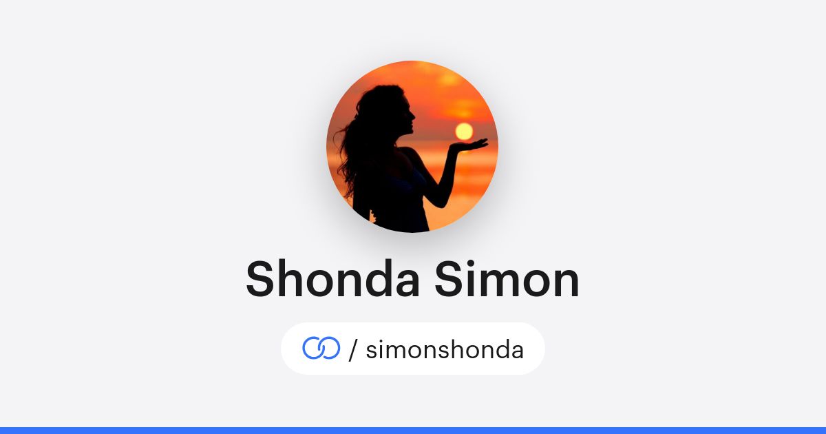 Shonda Simon (/simonshonda) · solo.to