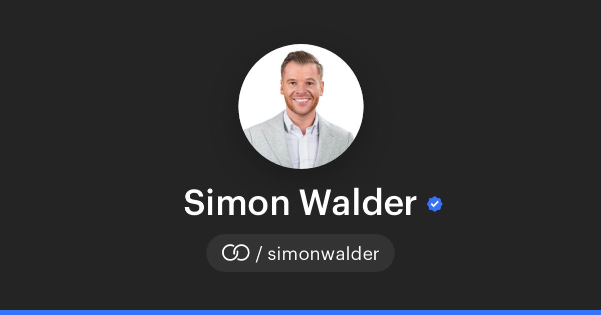 Simon Walder (/simonwalder) · solo.to