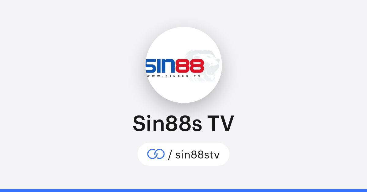 Sin88s TV (/sin88stv) · solo.to