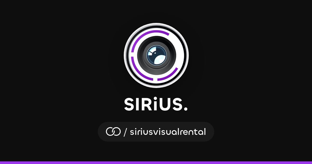 SIRiUS. (/siriusvisualrental) · solo.to