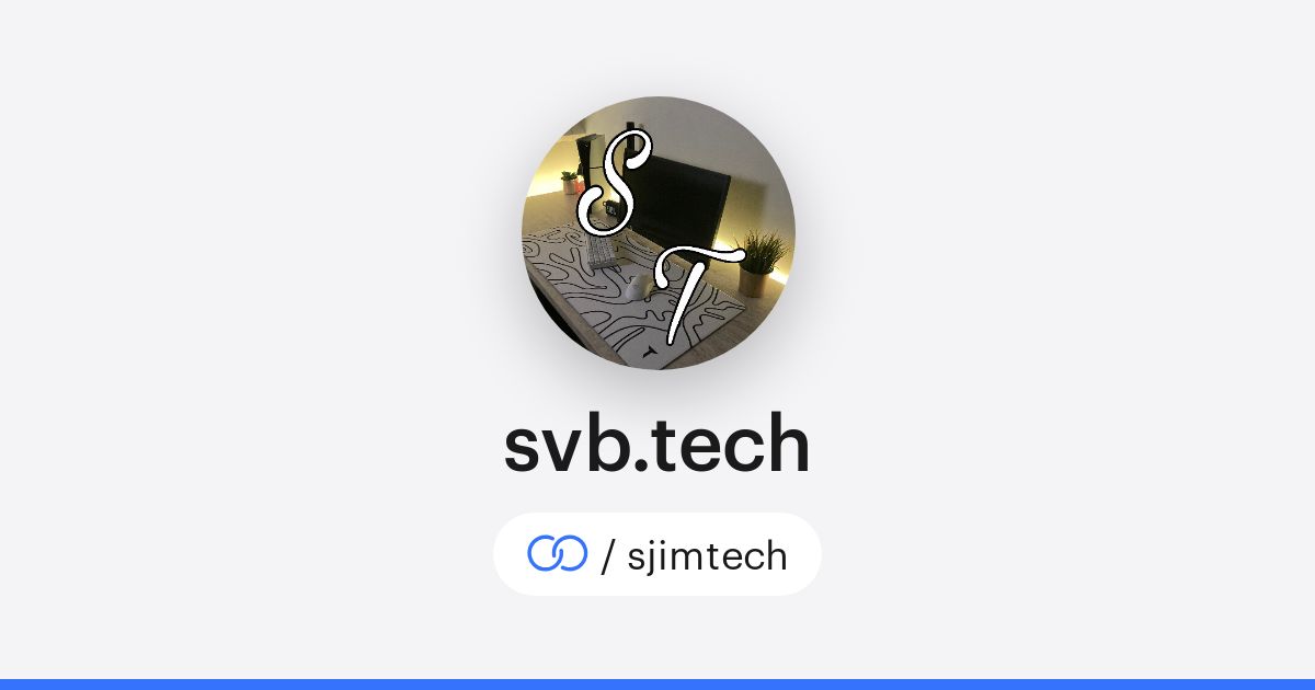 svb.tech (/sjimtech) · solo.to