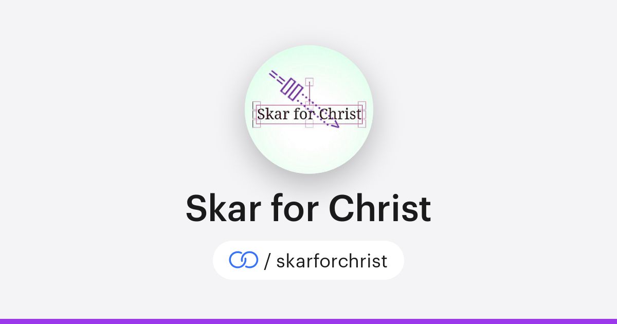 Skar for Christ (/skarforchrist) · solo.to