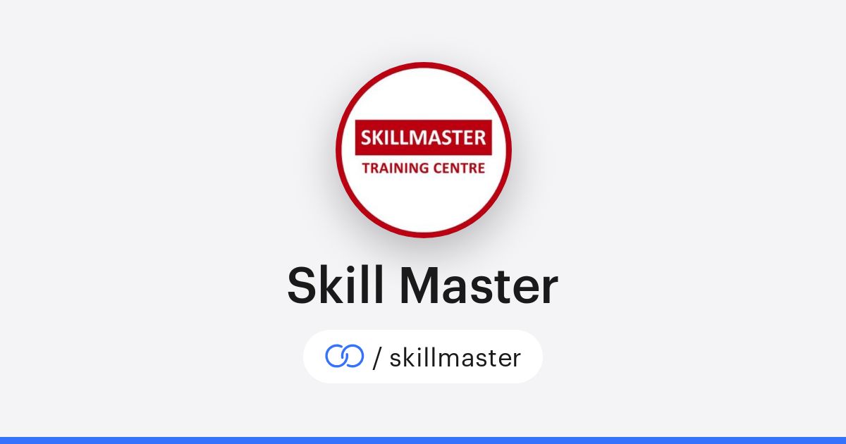 Skill Master (/skillmaster) · solo.to