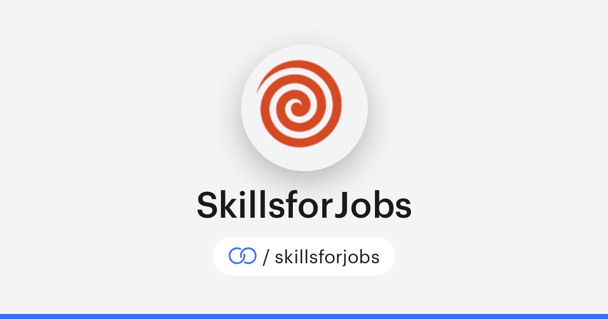SkillsforJobs · solo.to