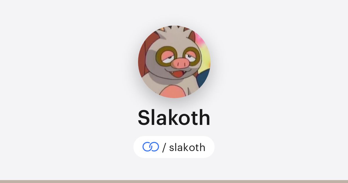 Slakoth · solo.to