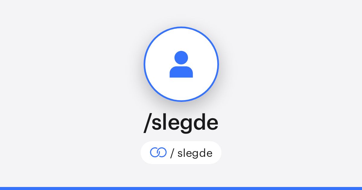 /slegde · solo.to