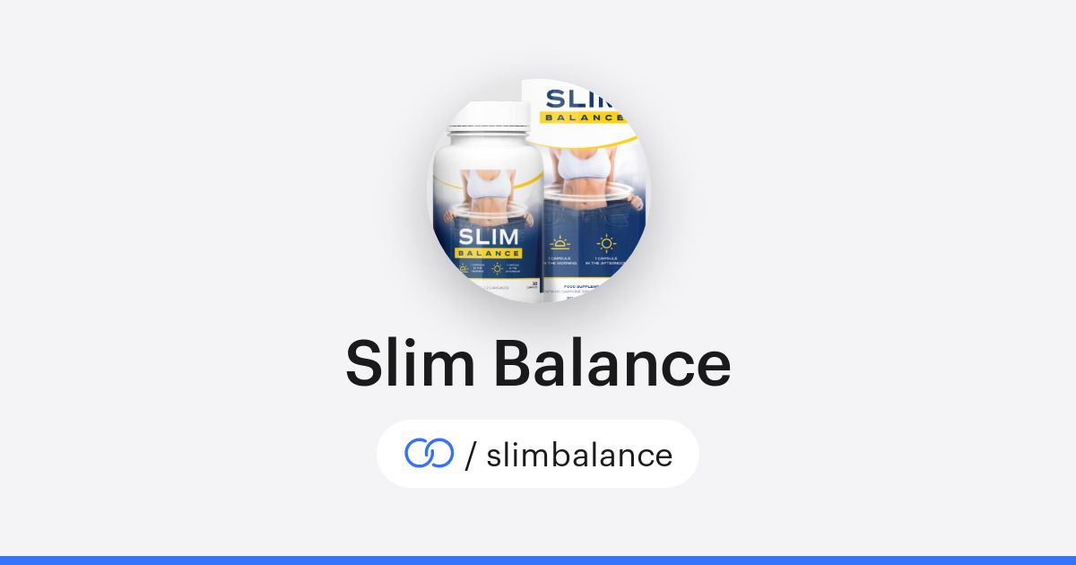 Slim Balance (/slimbalance) · solo.to