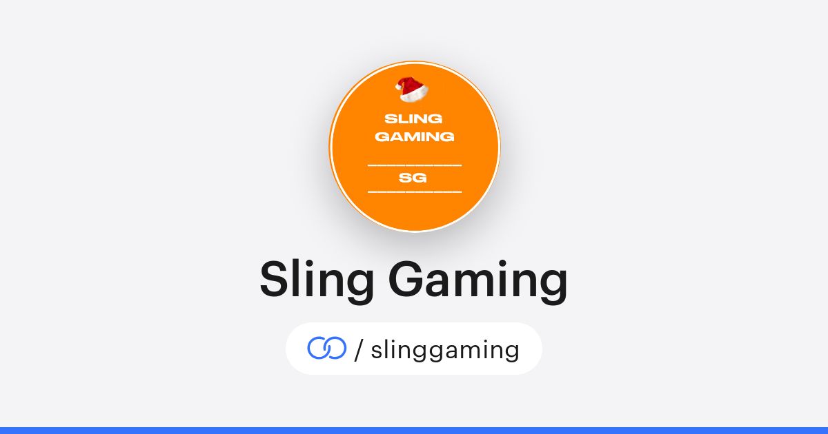 Sling Gaming (/slinggaming) · solo.to