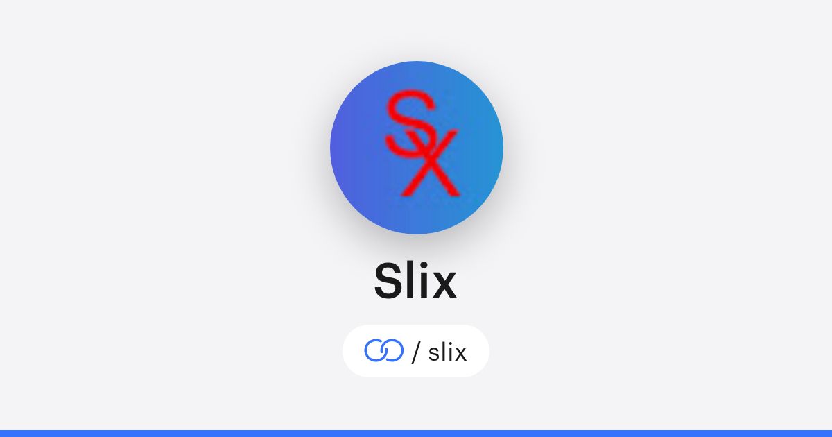 Slix · solo.to
