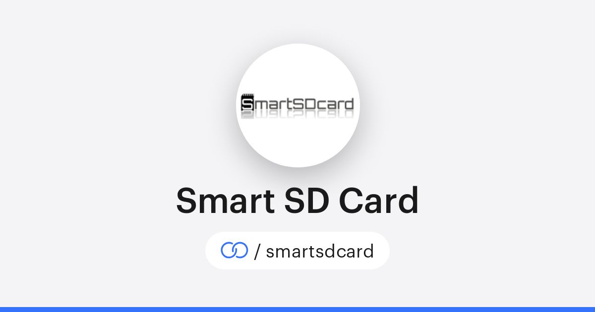 Smart SD Card (/smartsdcard) · solo.to