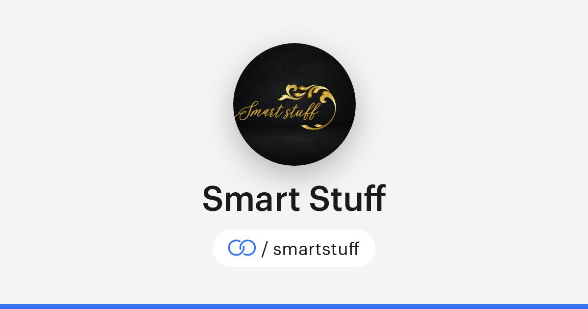 Smart Stuff (/smartstuff) · solo.to
