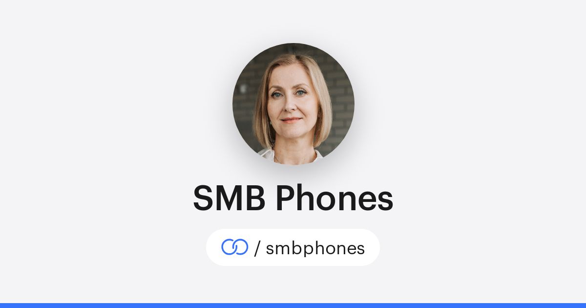 SMB Phones (/smbphones) · solo.to