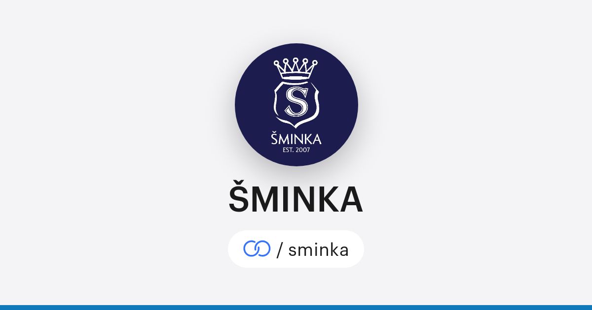 ŠMINKA (/sminka) · solo.to